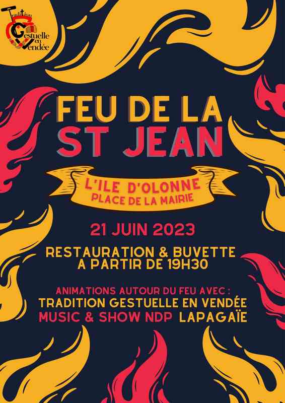 FEU DE LA SAINT JEAN | L'ILE-D'OLONNE