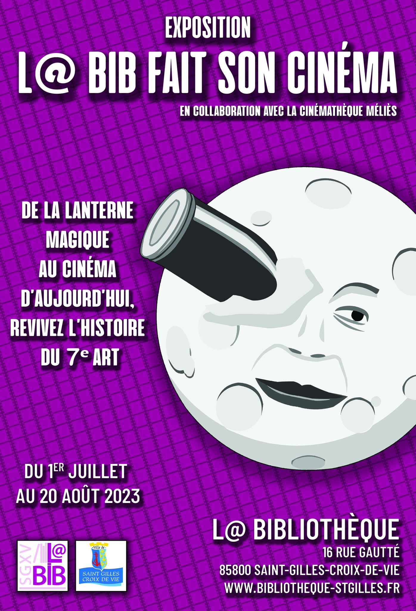EXPOSITION BIBLIOTHÈQUE SUR LE CINEMA - SAINT GILLES CROIX DE VIE ...