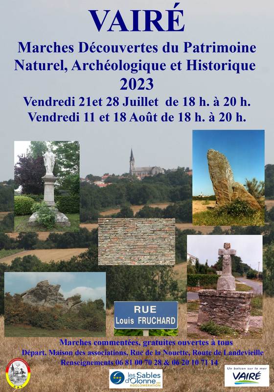 MARCHE DÉCOUVERTE DU PATRIMOINE DE VAIRÉ | VAIRE