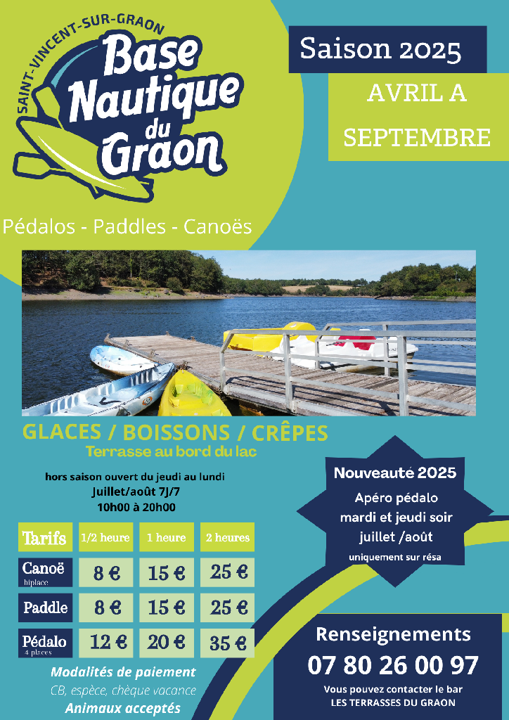 Base nautique du Graon | Vendée Tourisme