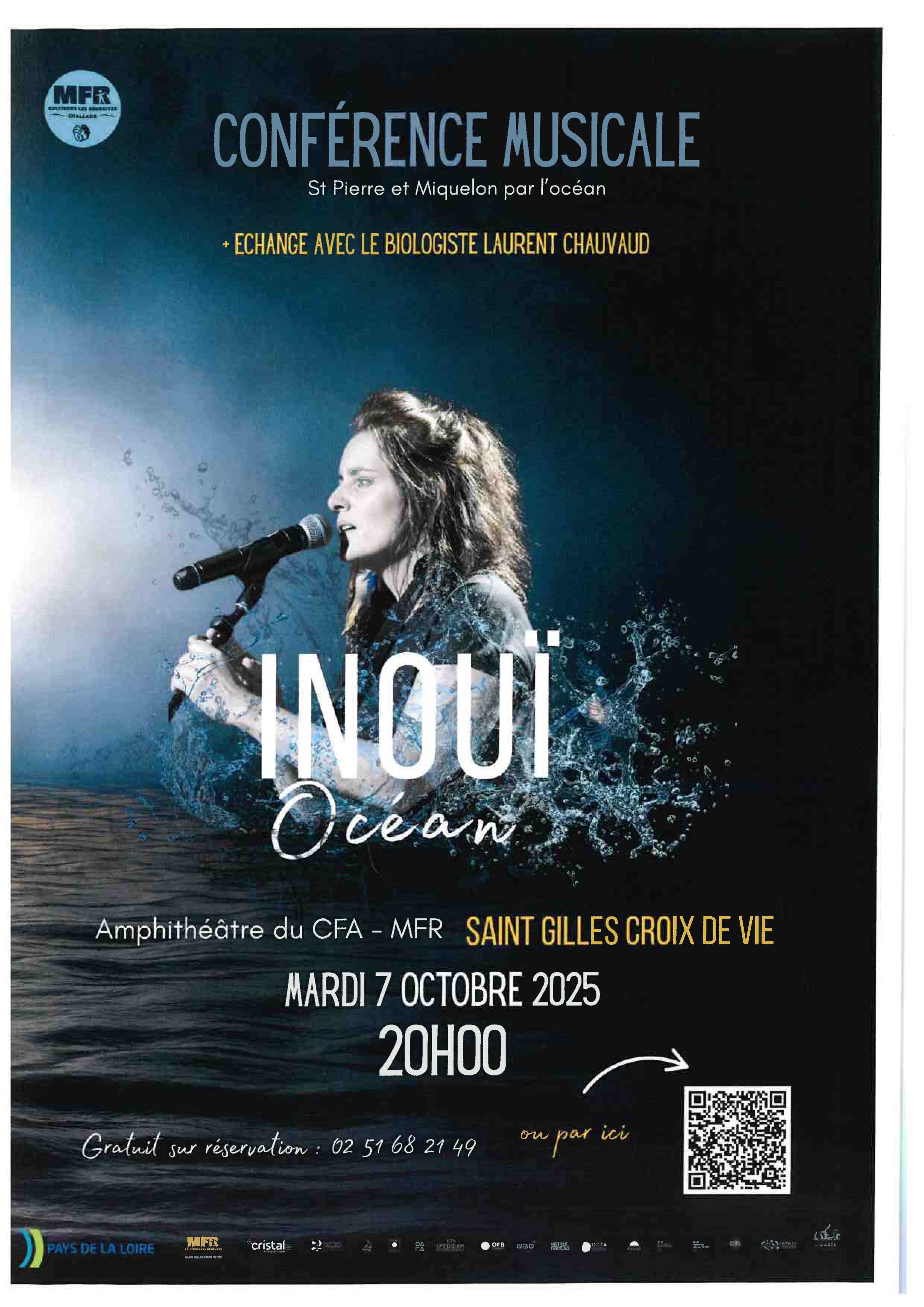 CONFÉRENCE MUSICALE - INOUÏ OCÉAN | SAINT-GILLES-CROIX-DE-VIE